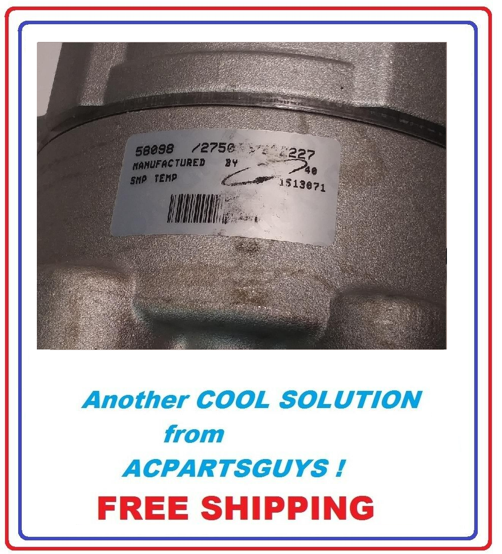 NEW FOUR SEASONS AC COMPRESSOR MBZ JAG GM A6 57098 15-21681 15-22255 ...
