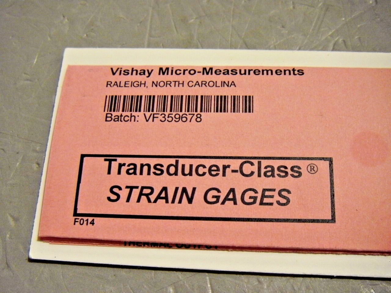 Vishay J2A-06-S036R-350 Foil Strain Gauge 350Ω OHM Lot of 4 | eBay