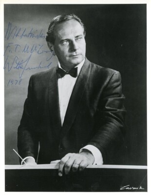 Walter Susskind- Signed Vintage Photograph (Conductor) | eBay
