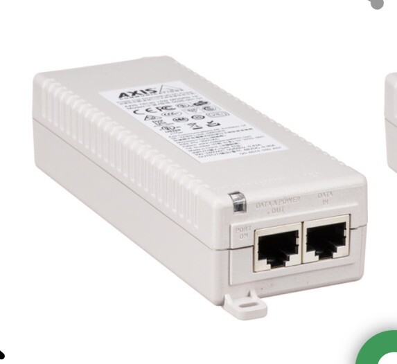 Axis T8120 1-Port 15W Midspan - White (5026-204) for sale online | eBay