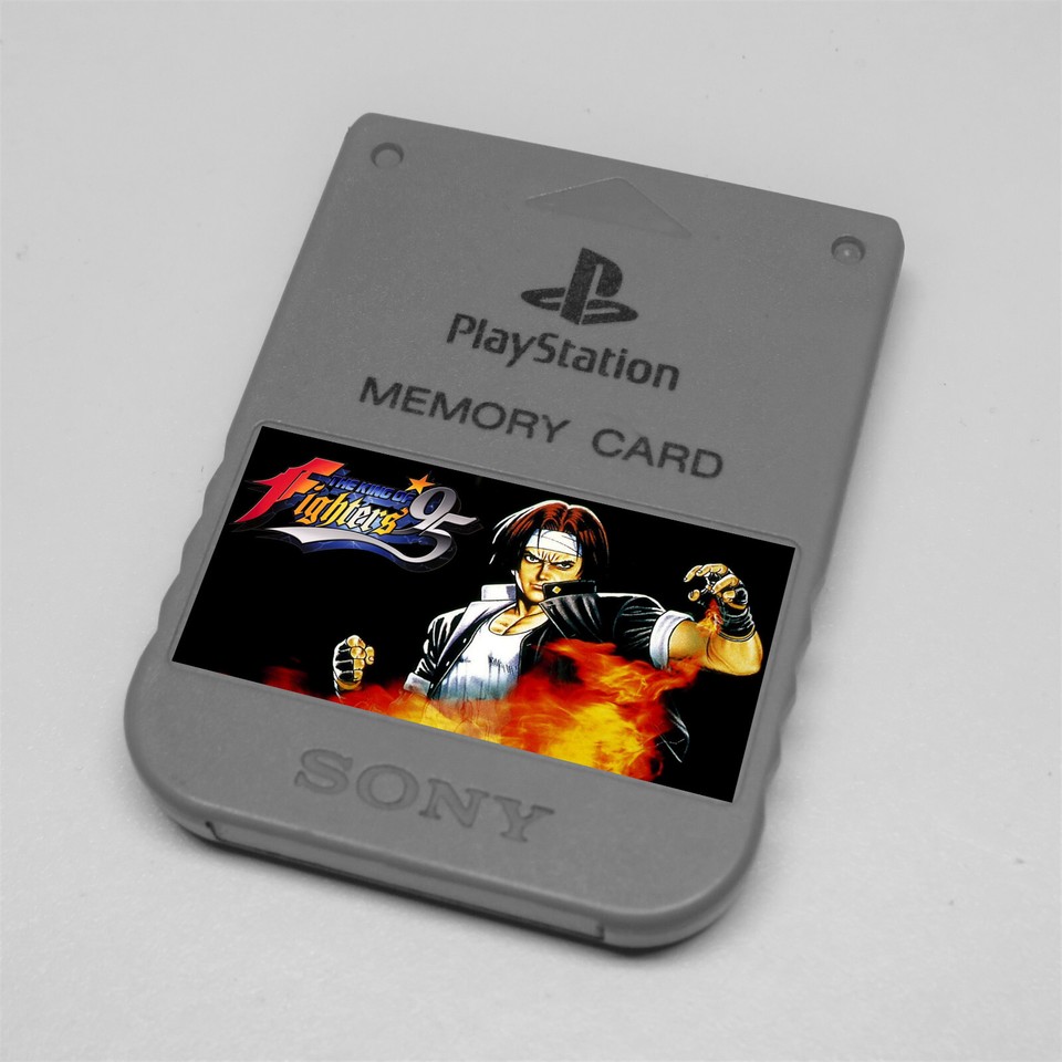 Custom PlayStation 1 (PS1) Memory Card Stickers - Catalog #2 - You Pick ...