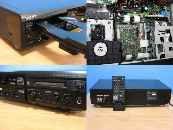 Sony MXD-D1 CD/MD Player Double Deck Working tested Used Good from ...