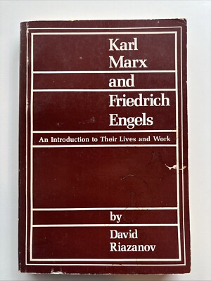 Karl Marx and Friedrich Engels: Lives and Work by David Riazanov 1973 ...