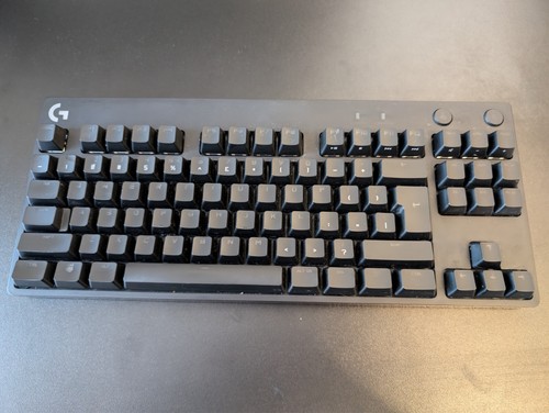 Logitech PRO Tenkeyless Gaming Keyboard QWERTY Mechanical RGB Backlit ...