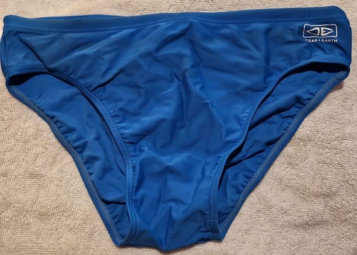 SPEEDO Ocean & Earth Australia Racer Mens Swim Brief Sz32 NEW Blue ...