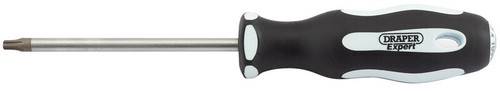 Draper Expert TX STAR Security T30 x 100mm Soft Grip Screwdrivers ...