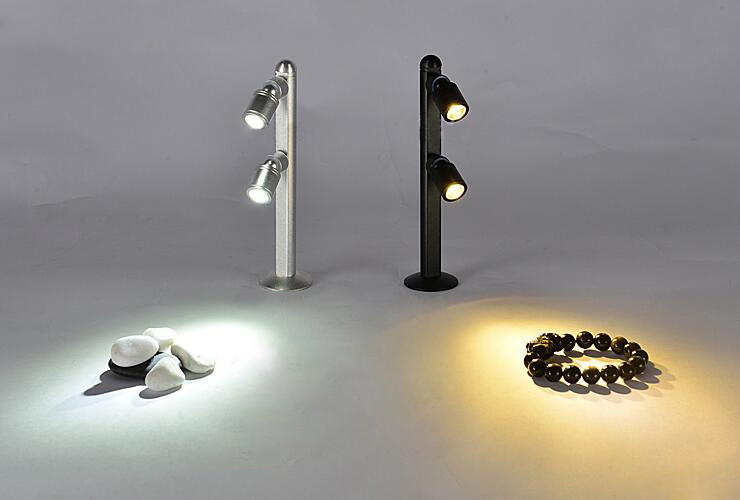 2W/3W/5W LED Desk Picture Lamp Pole Light Fixture Jewelry Boutique Shop ...