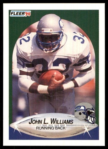1990 Fleer John L. Williams Seattle Seahawks #274 | eBay