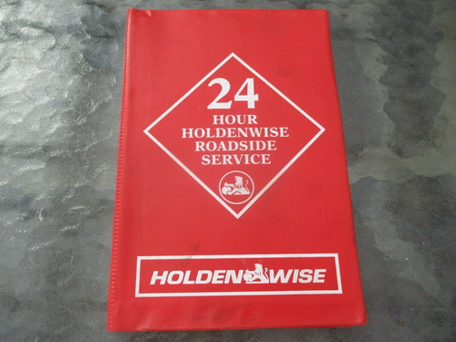 GENUINE HOLDENWISE ROADSIDE SERVICE & CUSTOMER CARE WALLET ONLY (1993 ...