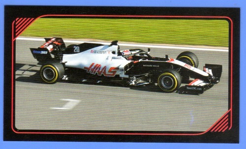 TOPPS Official F1 Sticker Formula 1 #189 Kevin MAGNUSSEN Haas F1 Team ...