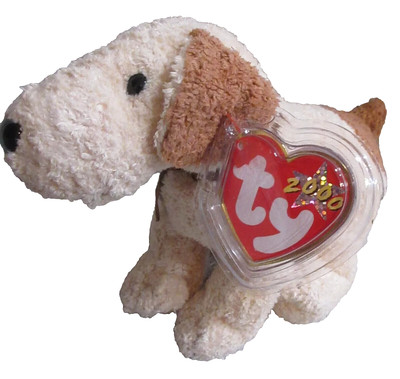 Ty Beanie Baby Rufus The Dog DOB February 28, 2000 MWMT | eBay