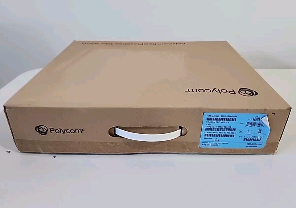 Polycom Trio 8500 SIP IP Conference Phone Speaker 2200-66700-025 Open ...