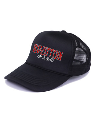 LED ZEPPELIN TRUCKER SNAPBACK HAT UNISEX ADULTS | eBay