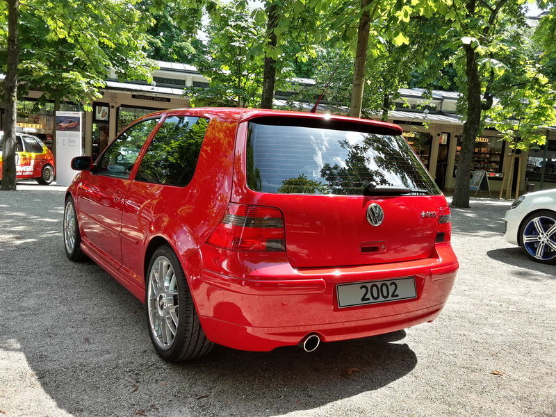 Fiberglass GTI 25th Anniversary Rear Bumper Spoiler for Golf IV MK4 ...