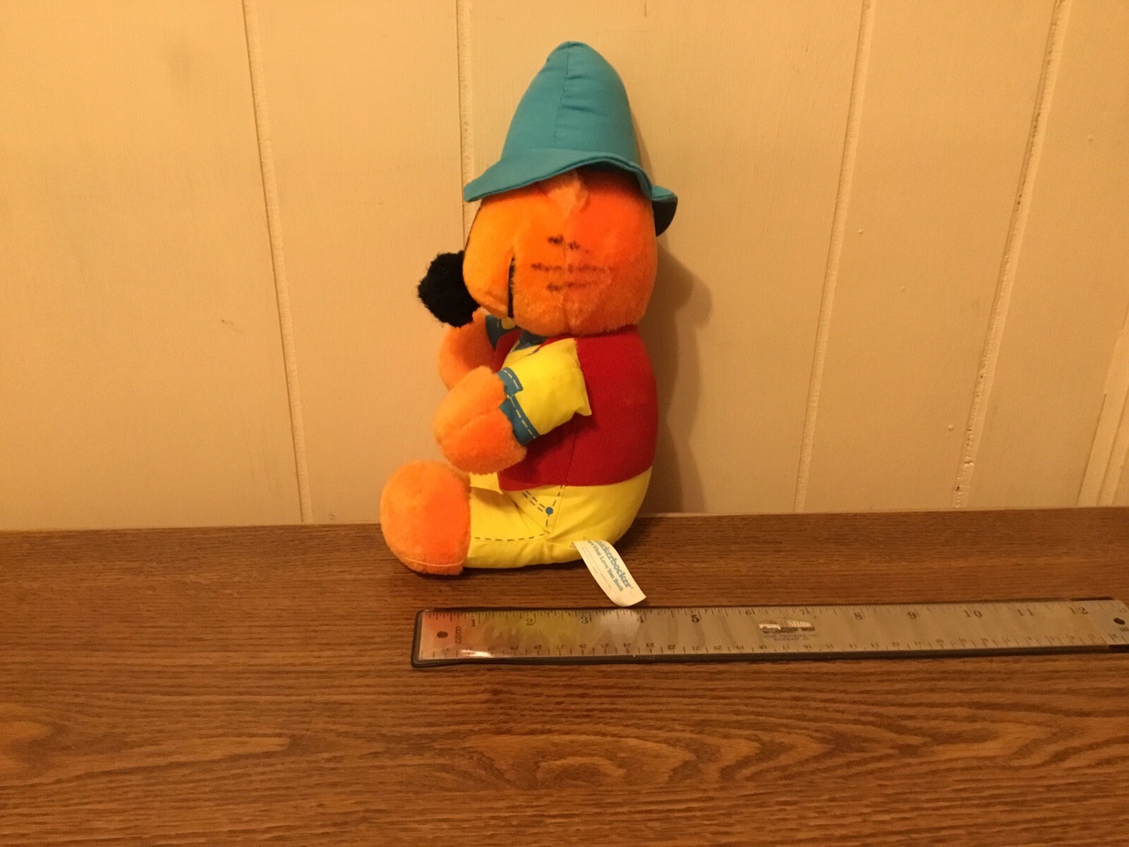 VINTAGE 1981 KNICKERBOCKER SHERIFF HEATHCLIFF STUFFED ANIMAL PLUSH TOY ...