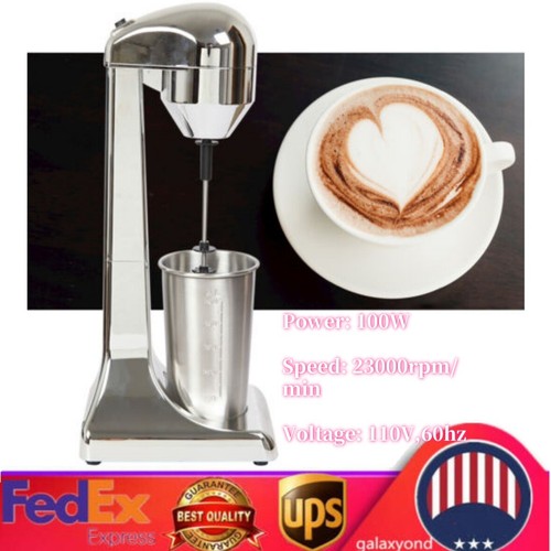 Commercial Electric Milk Shaker Maker Stainless Steel Drink Mixer Shake ...