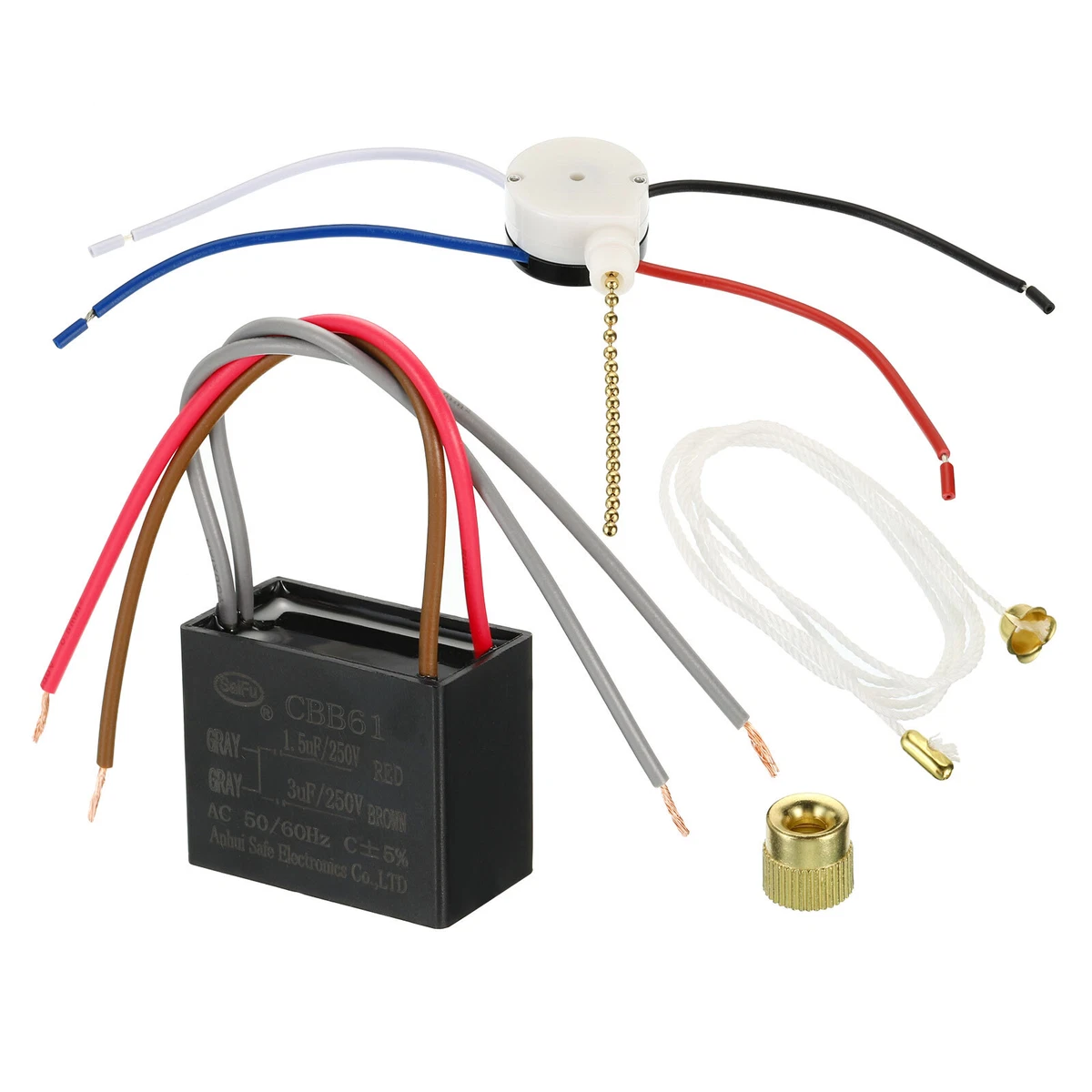 4 Wire Ceiling Fan Capacitor | Shelly Lighting