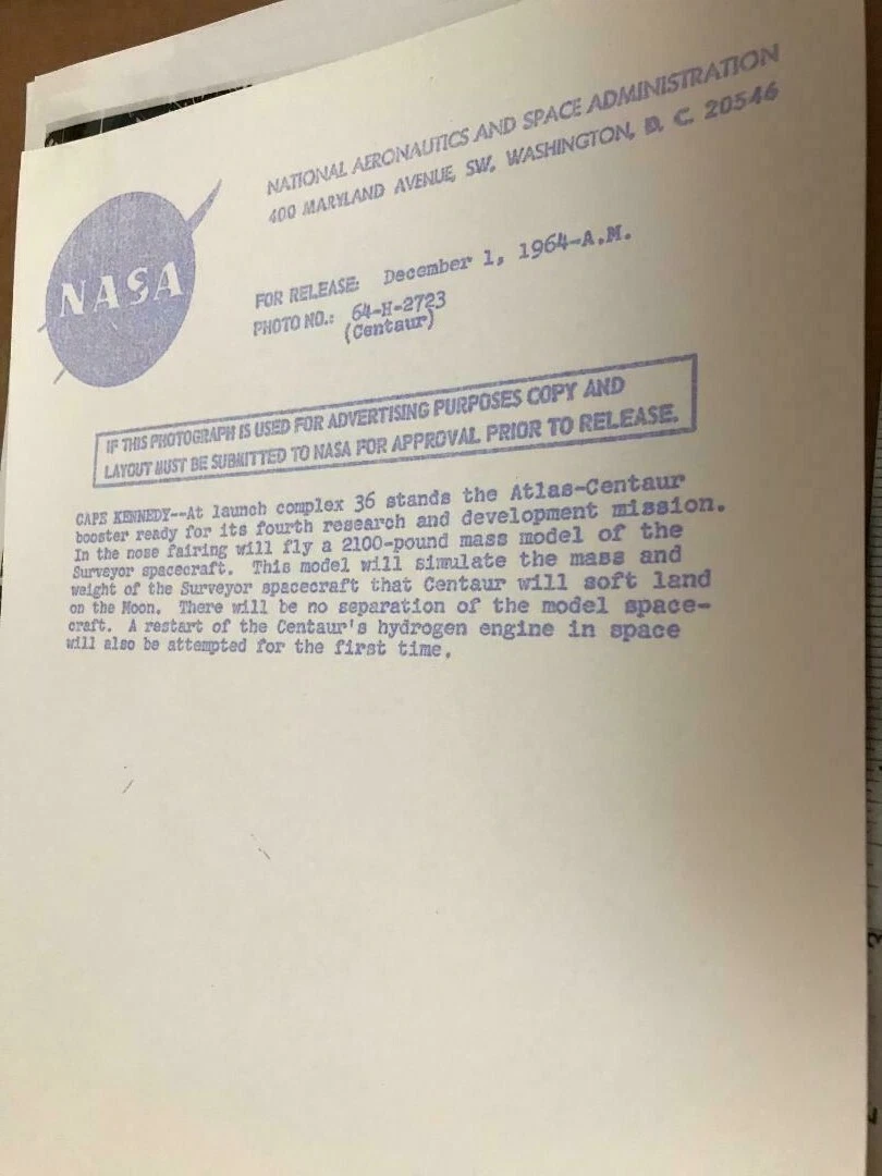 Centaur 2 Nasa
