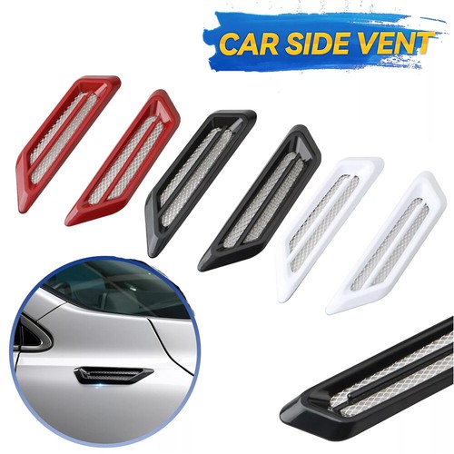 Universal Cover Car Fender Side Decoration Air Flow Hood Scoop Vent ...