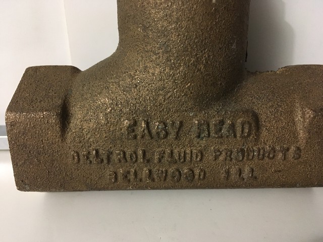 EF40B Deltrol Fluid Products Brass Flow Control Valve 10120-58 1012058 ...