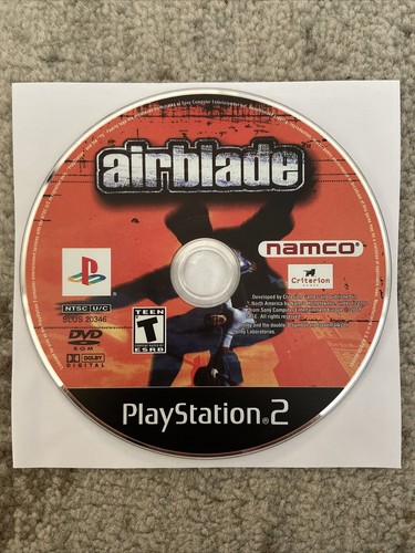 🔥 Airblade (PS2 Playstation 2, 2002) Mint Disc Only! See Description | eBay
