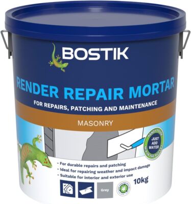 Render Repair Mortar 10kg - Durable Patching for Weather & Impact ...