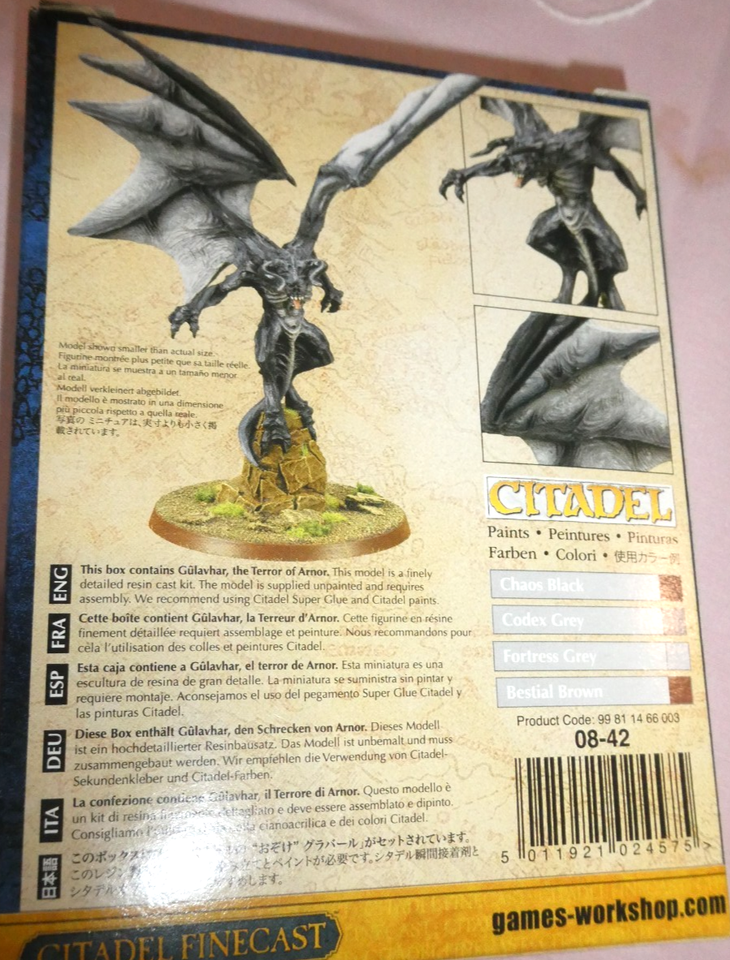 LOTR Gulavhar Terror of Arnor Strategic Battle Game Citadel Finecraft ...