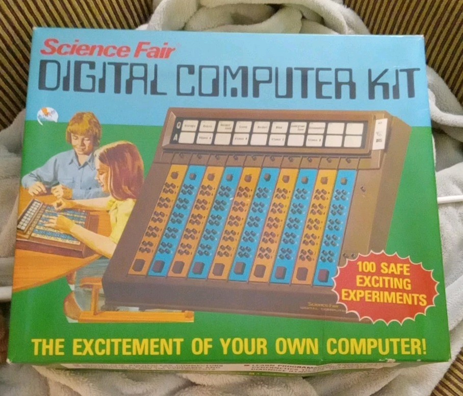 Radio Shack Science Fair Digital Computer Kit CAT. #28-218 100 Tandy ...