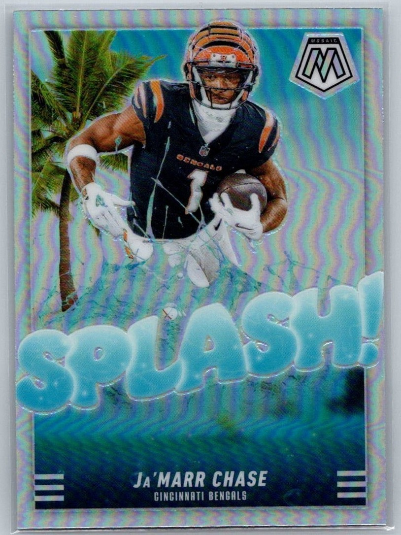 2025 Panini Mosaic - Splash Mosaic Ja'Marr Chase #10 for sale online | eBay