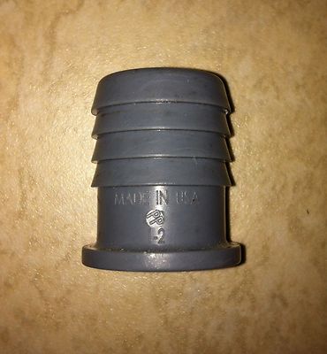 1" Barb Barbed Insert Poly Water Well Pipe Plug End Cap PVC | eBay