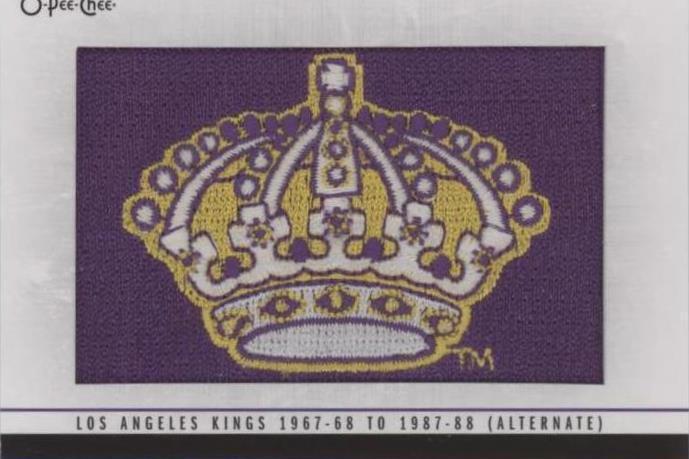 2013-14 O-Pee-Chee - Team Logo Patches Los Angeles Kings 1967-68 to ...