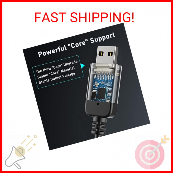 Radar Detector Cable, USB to RJ11 Cable,RJ11 Plug Power Cable,for ...