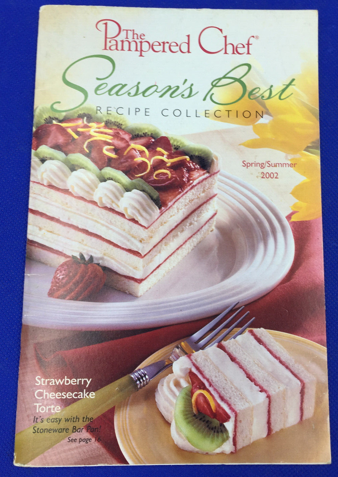 Pampered Chef Season’s Best Recipe Collection Spring/Summer & F/W 2002 ...