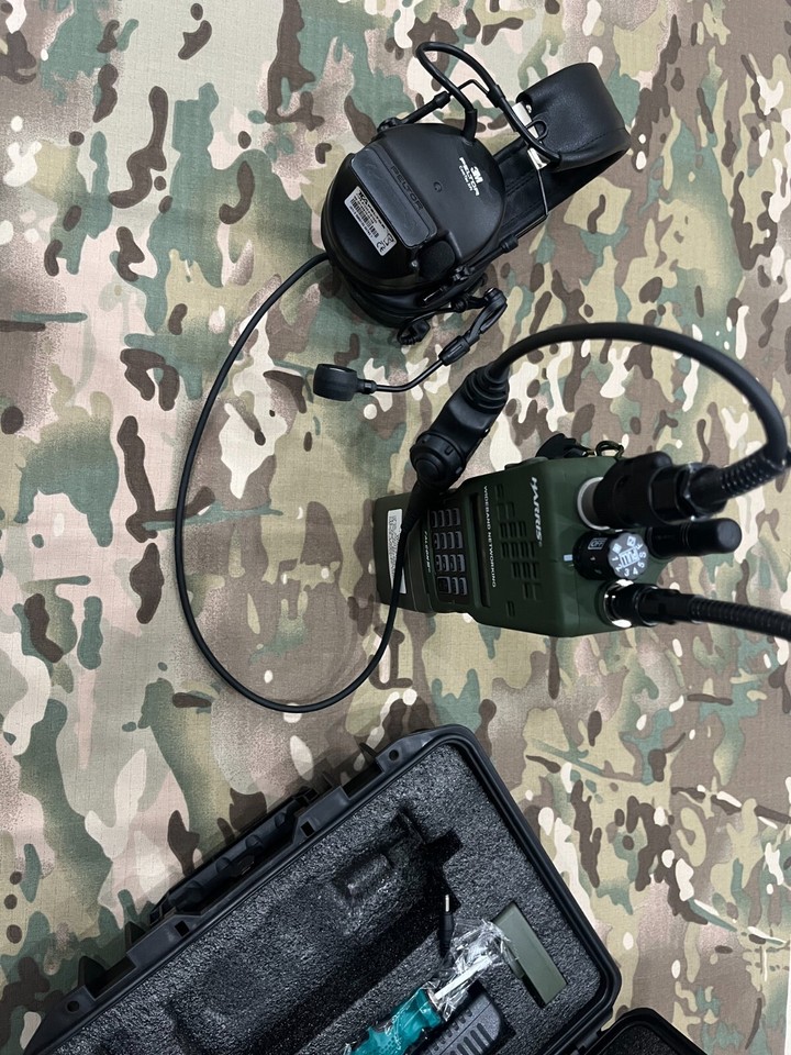 TCA PRC-152A 15W Multiband Handheld Radio W/ Peltor Comtac C3 Headset ...