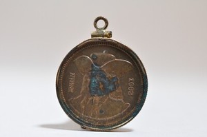 Pendant/WILLIAM PENN 1882 PENNSYLVANIAS BICENTENNIAL U.S. MINT MEDAL ...