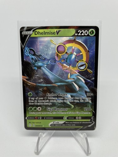 Dhelmise V 009/072 - Pokemon TCG Shining Fates (2021) - NM - Holo Ultra ...