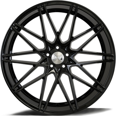 22 inch 22x10.5 1AV ZX4 BLACK MACHINED wheel rim 5x115 +25 | eBay