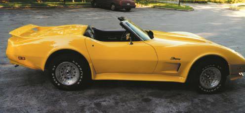 1974-82 C3 Corvette Fiberglass SE Rear Spoiler ACI Fiberglass Made in ...