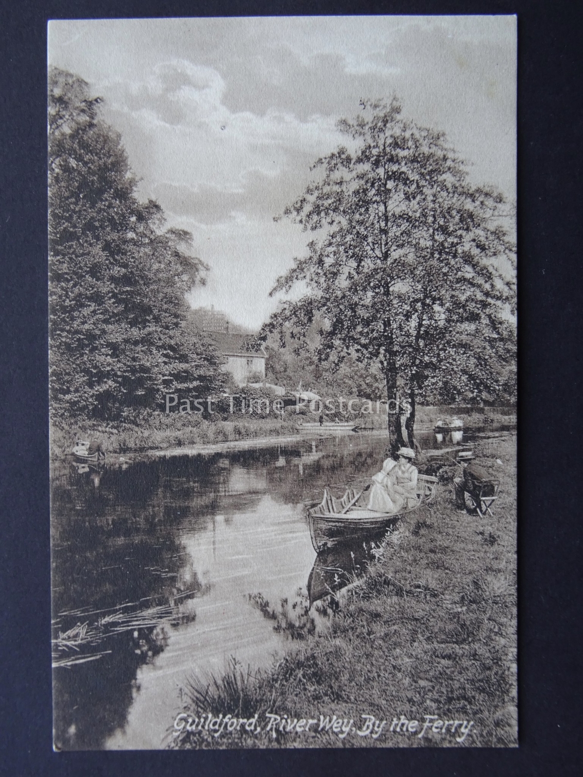 Surrey GUILDFORD River Wey by the Ferry c1909 Postcard by Frith 61842 ...