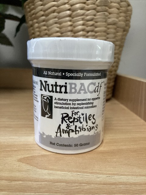 Nutribac Dietary Supplement for Reptiles & Amphibians 2 Days for sale ...