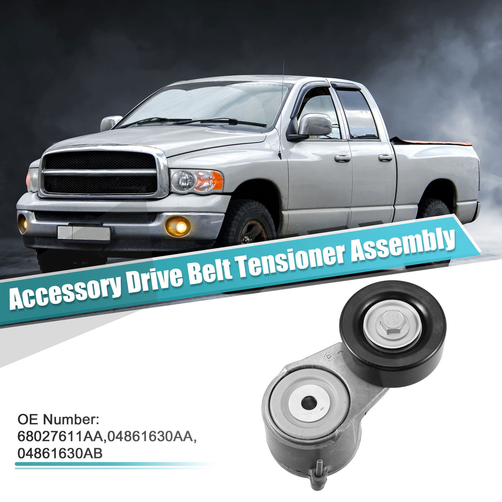 Belt Tensioner Assembly 68027611AA 04861630AA 04861630AB for Dodge ...