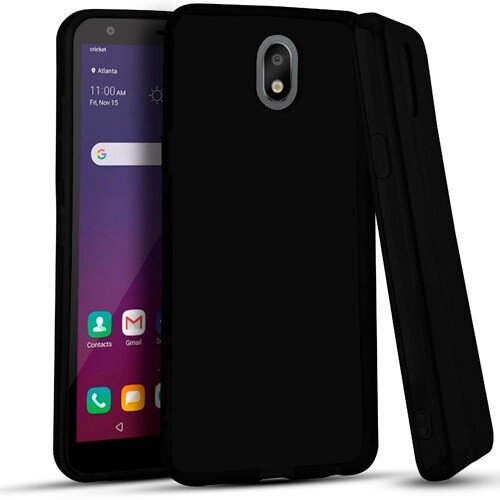 For LG Tribute Royal LM-X320PM Slim TPU Skin Case Cover + Tempered ...