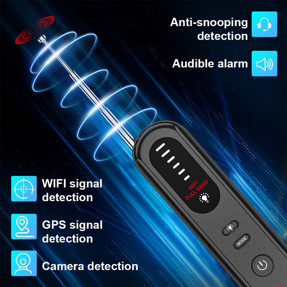 Car Tracker Detector Finder GPS Hidden anti-spyware detector Camera For ...