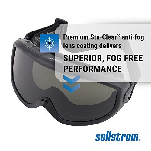 Sellstrom S80226 Safety Goggles & Glasses Wildland Fire OTG Eye ...