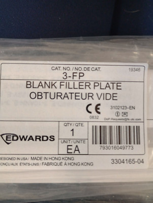 EST 3-FP Filler Plate - 5 Pack - NEW | eBay