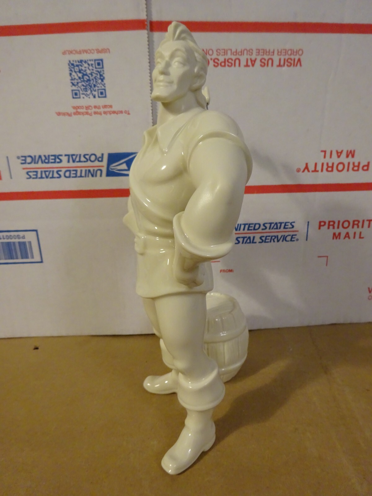 Disney Gaston Figure Lenox Beauty and the Beast Unbranded Unpainted ...