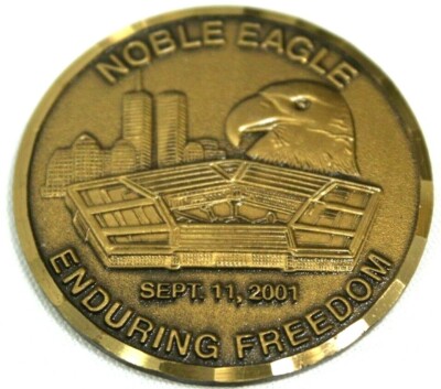 Defenders of Freedom Noble Eagle Enduring Freedom Pentagon 9/11 ...
