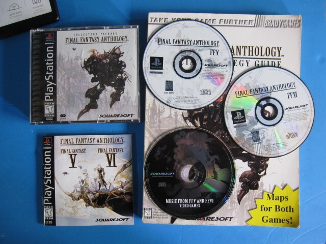 Final Fantasy Anthology . W/Soundtrack & STRATEGY GUIDE. Ps1 | eBay