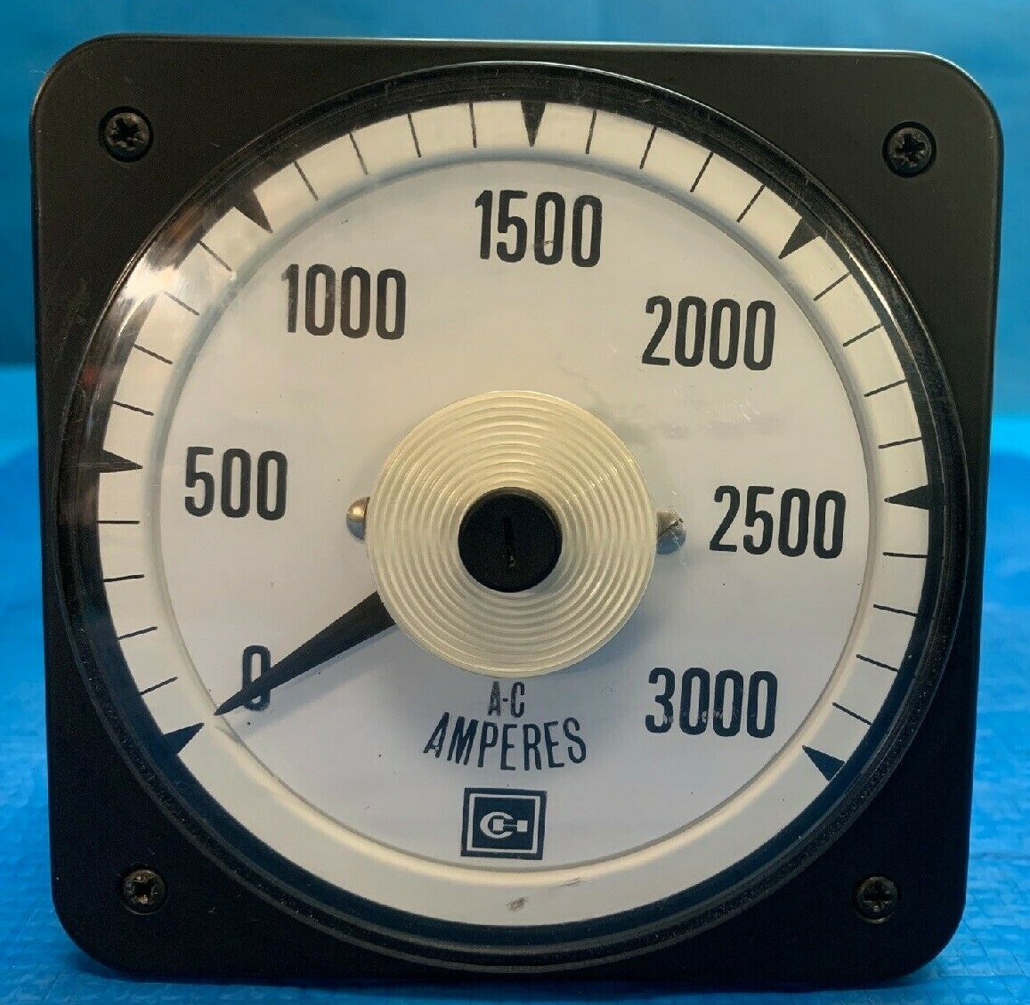 CROMPTON 007-05FA-LSUA-C7 Model SWITCHBOARD METER 0-5AAC Scale 0 ...
