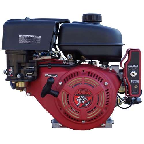 9HP 6:1 Gear Reduction Gas Engine Electric Start Cement Mortar Mixer ...